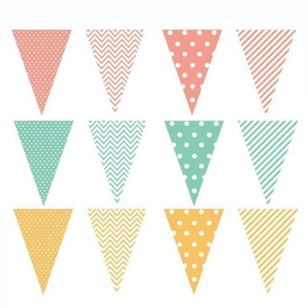 Banderines decorativos